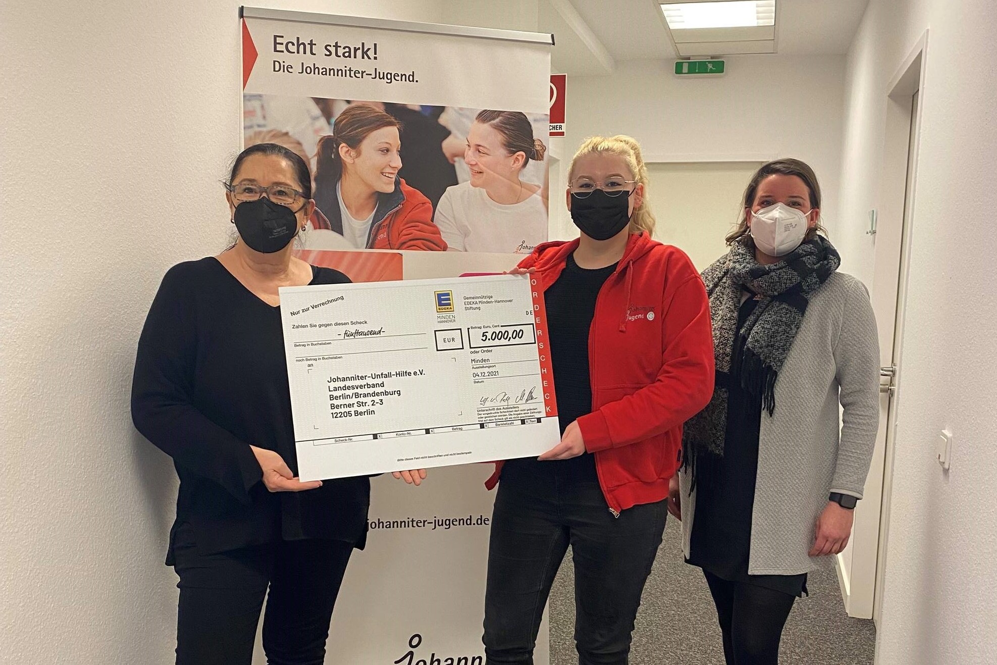 EDEKA Minden-Hannover Stiftung spendet 5.000 Euro an die Johanniter ...