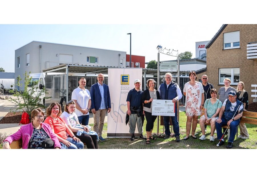 EDEKA Minden-Hannover Stiftung spendet 20.000 Euro an die Lebenshilfe ...