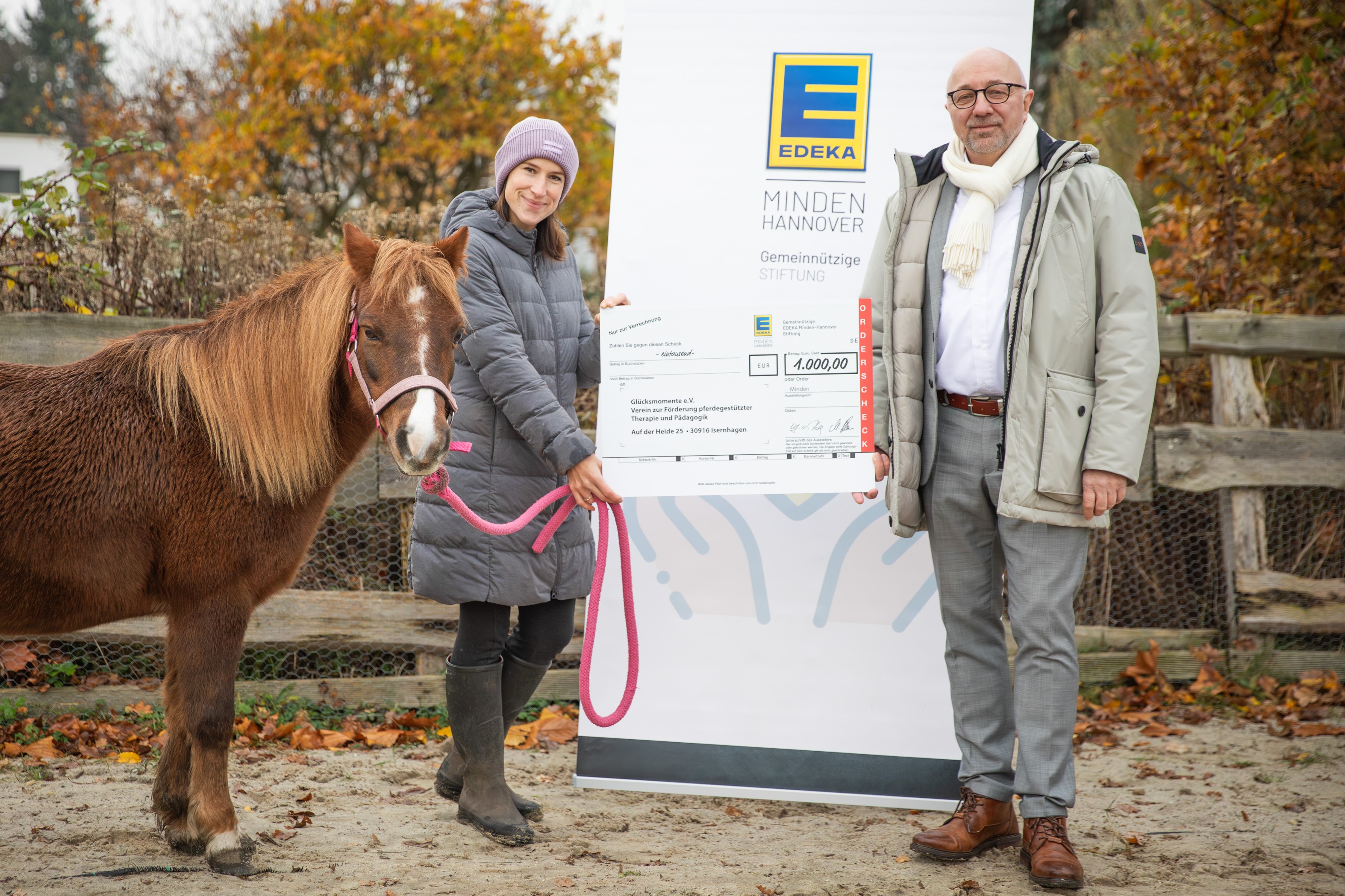 EDEKA Minden-Hannover Stiftung spendet 1.000 Euro an den Verein ...