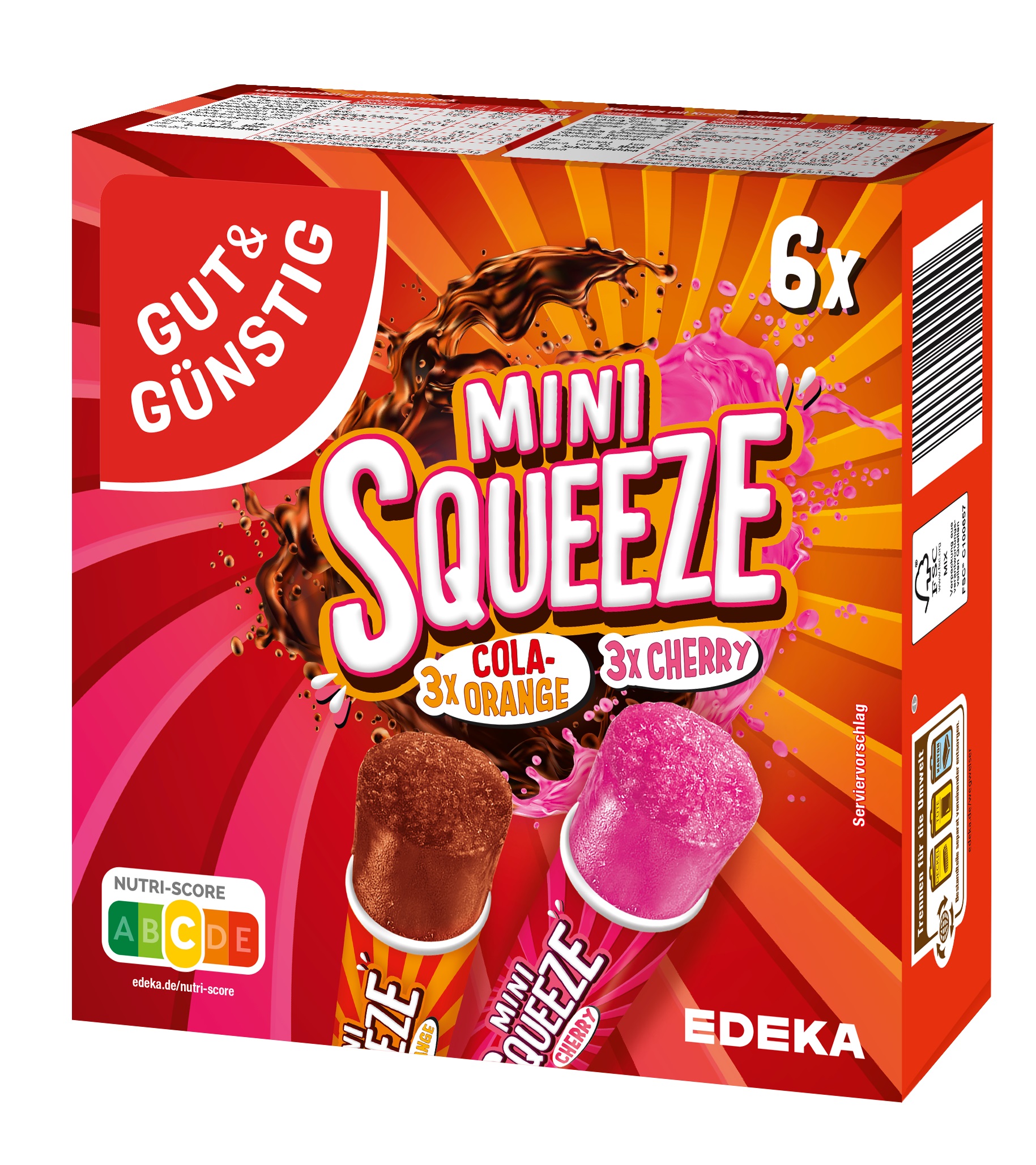 GUT&GÜNSTIG Mini Squeeze Eis