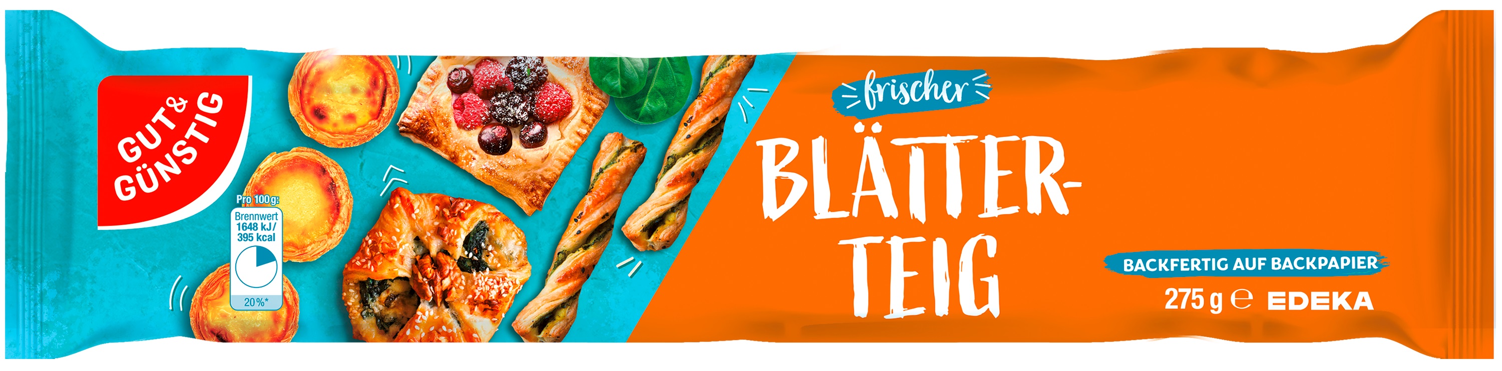 GUT&GÜNSTIG Frischer Blätterteig