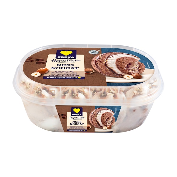 EDEKA Herzstücke Nuss-Nougat Eis