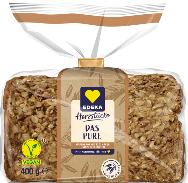EDEKA Herzstücke Das Pure Haferbrot