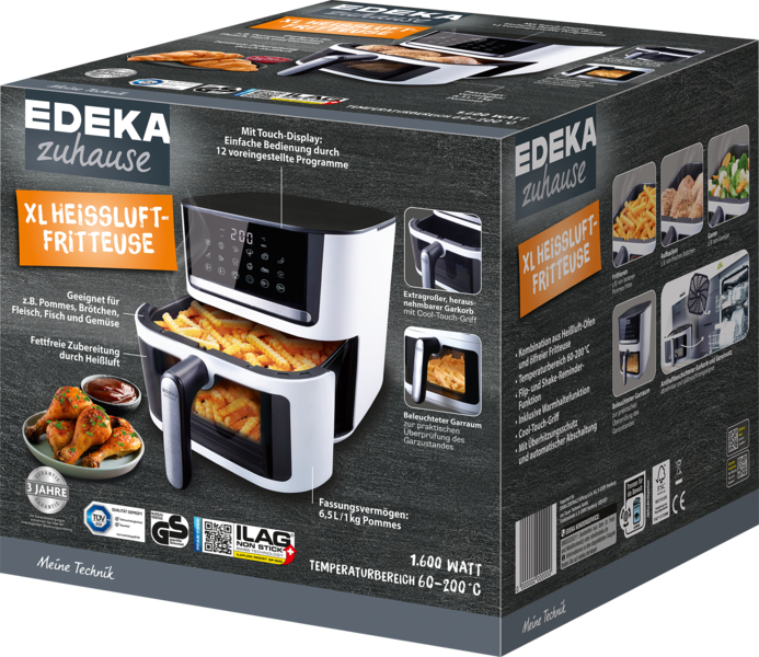 EDEKA zuhause XL Heißluftfritteuse