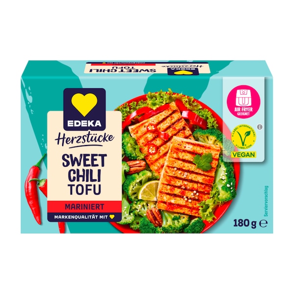 EDEKA Herzstücke Tofu mariniert, Sweet Chili