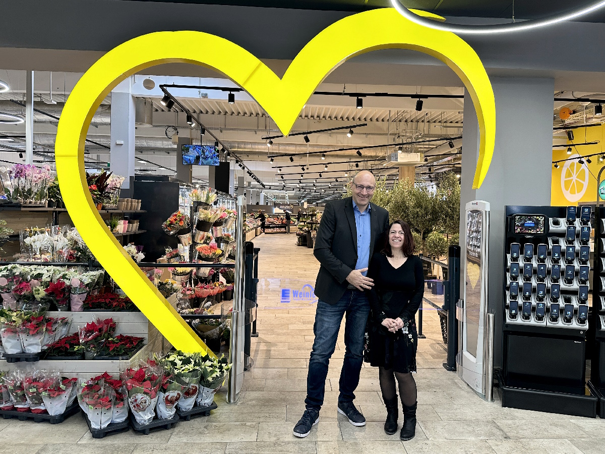 E center Weinle erstrahlt in neuem Glanz